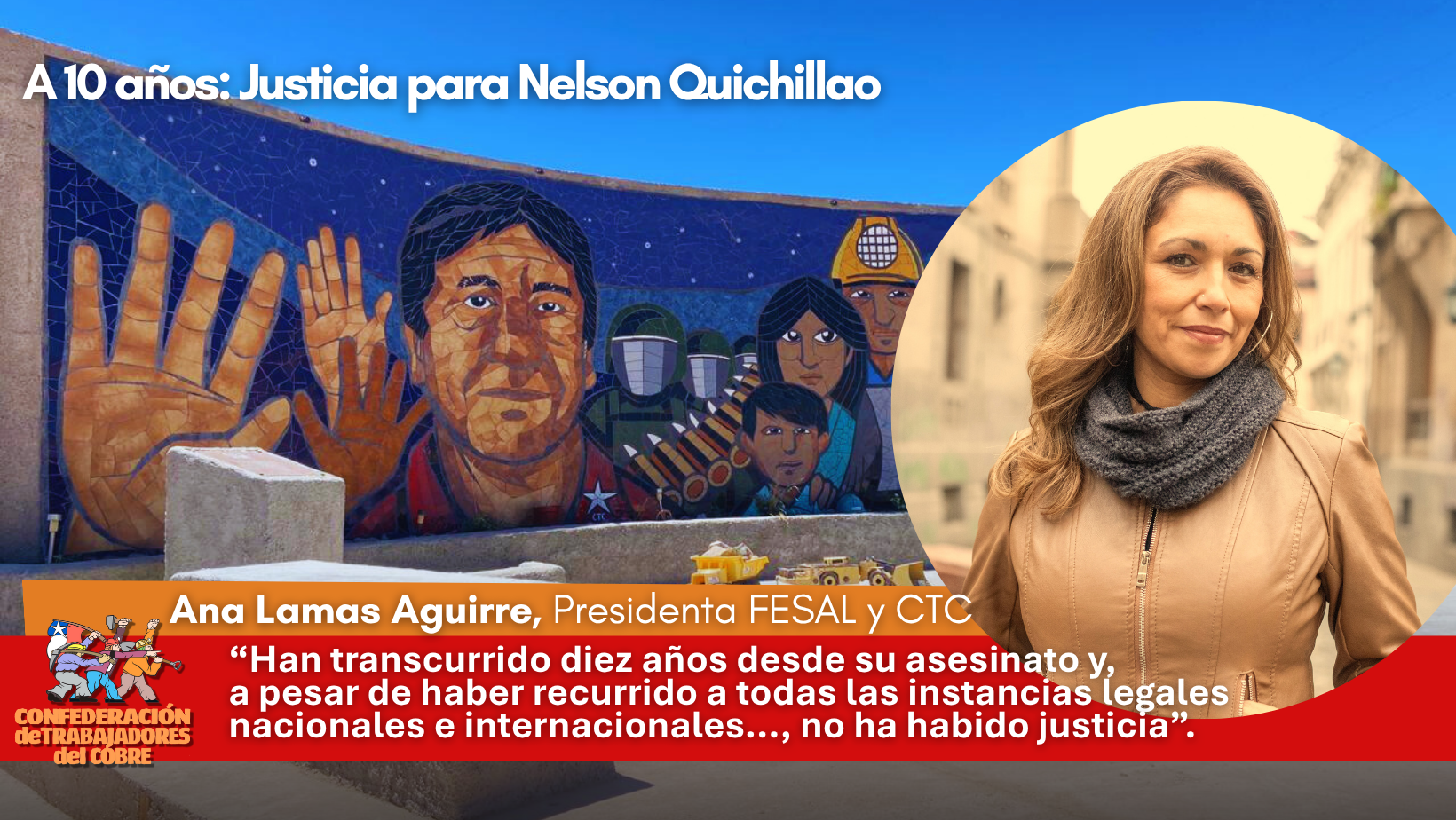 Mensaje de Ana Lamas Aguirre, a 10 Años del asesinato de Nelson ...
