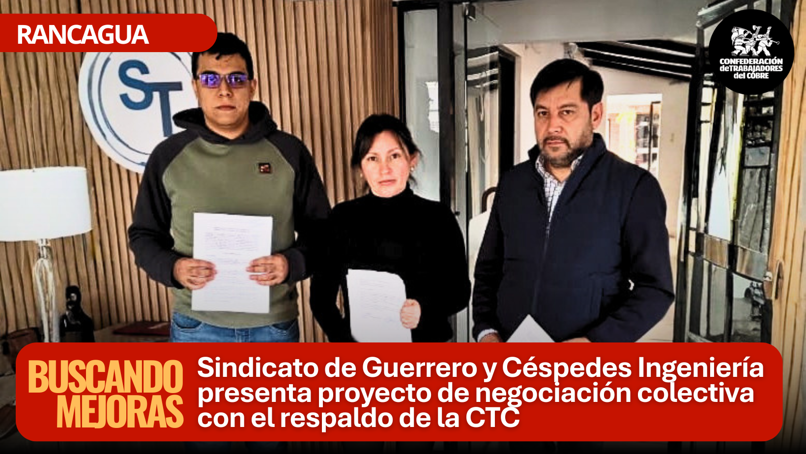 Sindicato de Guerrero y Céspedes Ingeniería presenta proyecto de ...